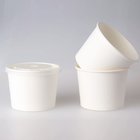 Hot soup paper bowls supplier,Hot soup restaurant paper cup container without logo printing